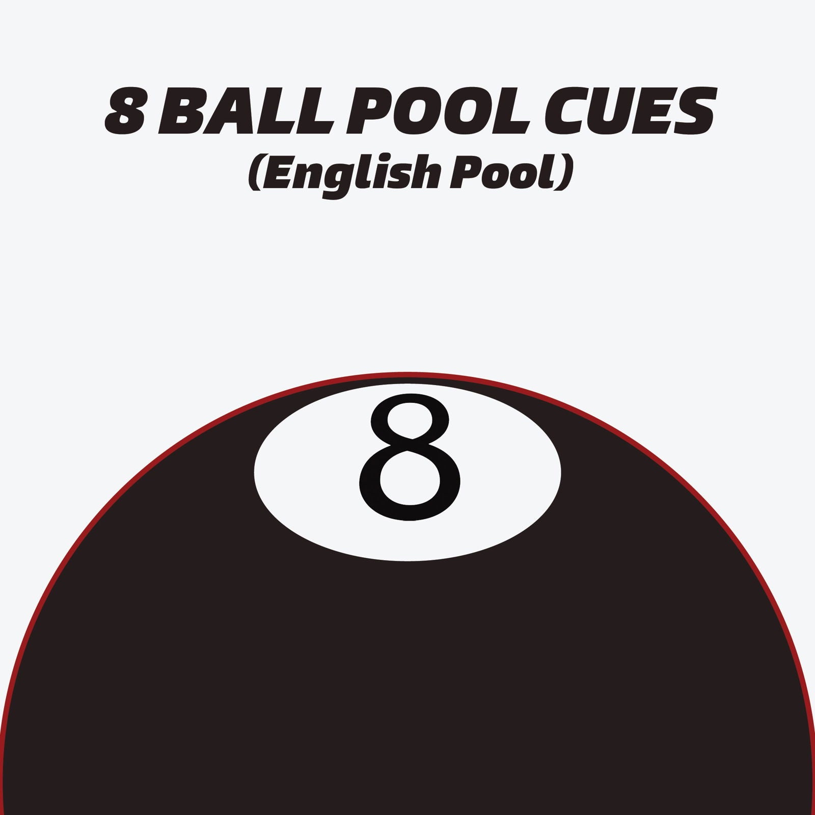 8 Ball Pool Cues – BCE CUE SPORTS